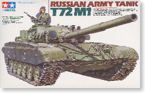 Tamiya 35160 1:35 Russian T72M1 Military Tank Model Kit – Trainz