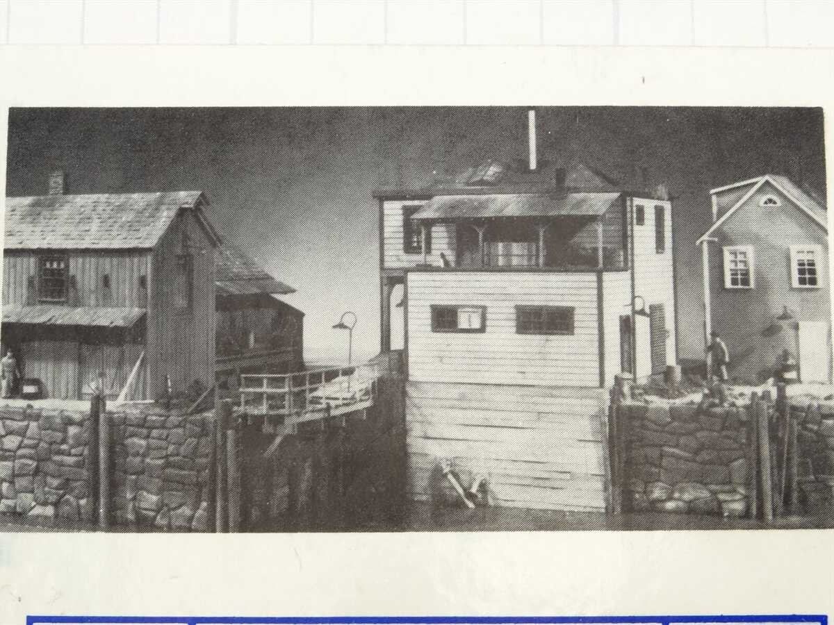 Builders-in-Scale 5 HO Scale "The Waterfront" Craftsman Kit – Trainz