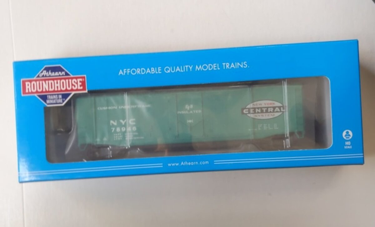 Roundhouse 15733 HO New York Central 50' PD Smooth Side Boxcar #78946 ...