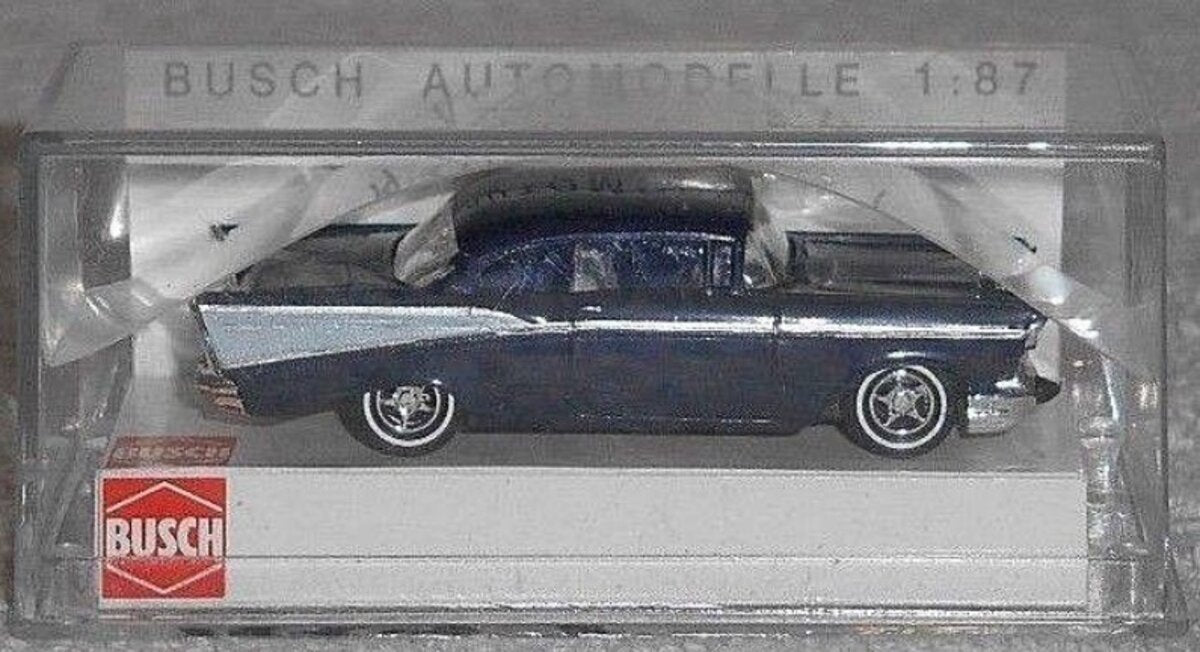 Busch 45003 HO 57' Chevy Bel Air Coupe – Trainz