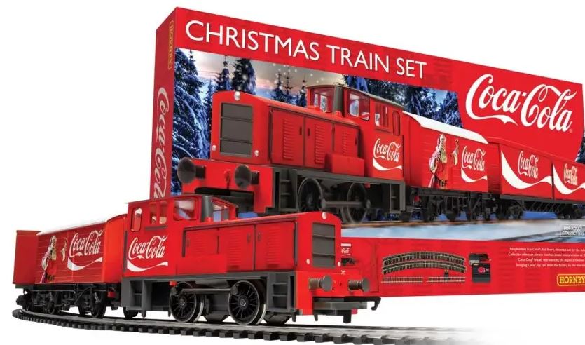 Hornby R1233 OO The Coca Cola Christmas Train Set – Trainz