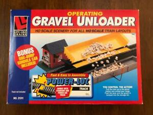 Life Like 21311 HO Scale Operating Gravel Unloader – Trainz