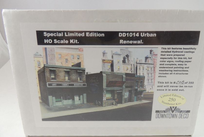 Downtown Deco 1014 HO Scale Urban Renewal Kit – Trainz