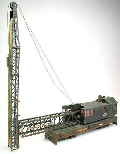 Sheepscot Scale Products 1340 HO Scale Railroad Piledriver Building Ki ...