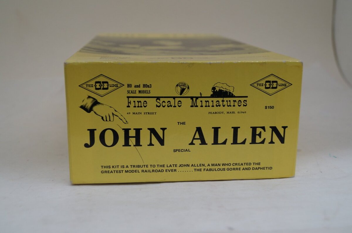 Fine Scale Miniatures HO & HOn3 The John Allen Special Tribute Buildin ...