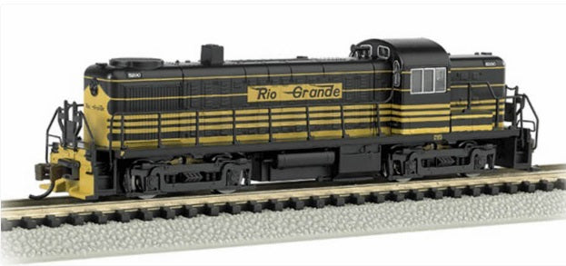 Bachmann 68612 HO Rio Grande Alco RS-3 Diesel Loco with DCC and Sound ...
