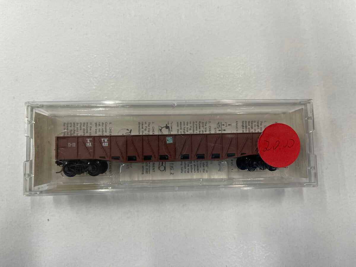 Micro-Trains 06000020 N CB&Q 50' Composite Side Gondola w/ Drop Ends ...