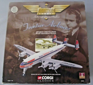 Corgi 47505 1:144 Frontier Airlines Lockheed Constellation N25206 – Trainz