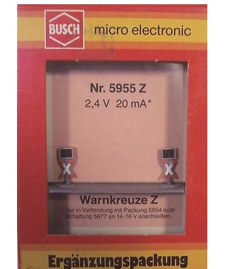 Busch 5955 Z Scale Crossing Signal Extension Set – Trainz