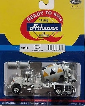 Athearn 93114 HO Scale Conrock Mack R Cement Truck – Trainz