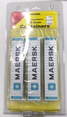 A-Line 30352-01 HO Maersk 45'Rib Containers#4540133/4541741 & 4543153 ...