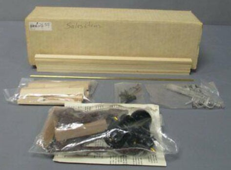 American Model Builders 804 G Scale 24' Deckless Logging Flat Car W/Tr ...