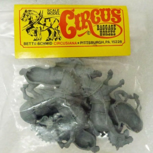 Betty Schmid Circusiana O Scale Circus Baggage Horse Carnival Kit – Trainz