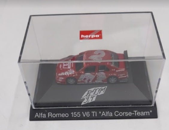 Herpa HO #2 1994 Alfa Romeo 155 V6 TI "Alfa Corse-Team" Racing – Trainz