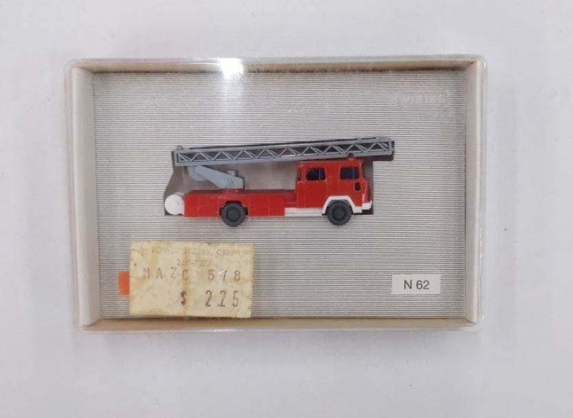 Wiking N62 N Magirus Fire Truck Engine Ladder – Trainz
