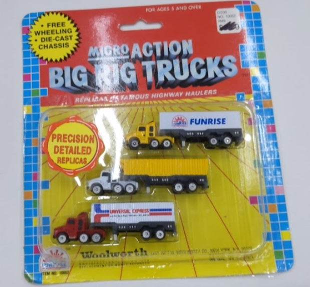 FunRise 10052 Funrise Micro Action Big Rig Trucks – Trainz
