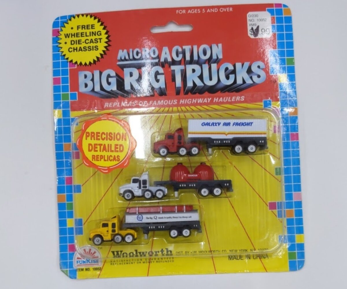 FunRise 10052 Galaxy Air Micro Action Big Rig Trucks – Trainz