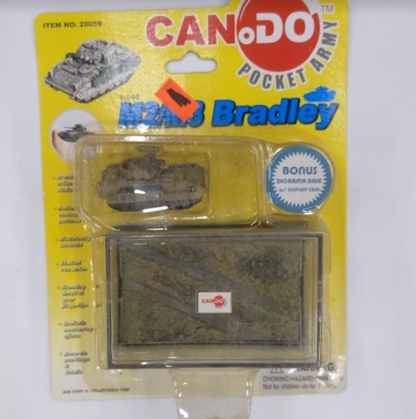 Dragon 20059-C 1:144 M3A2 Bradley Tank Can Do Pocket Army – Trainz