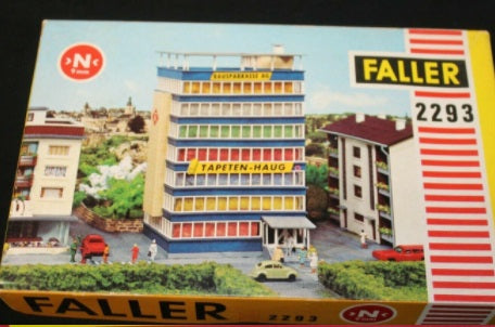 Faller 2293 N Scale High Rise Building Kit – Trainz