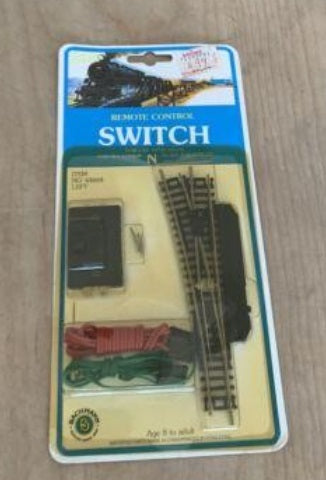 Bachmann 44664 N Left Hand Remote Control Switch Turnout – Trainz