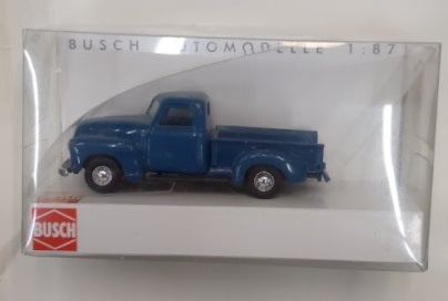 Busch 48200 HO Blue-Green 1950 Chevrolet Pick-Up – Trainz
