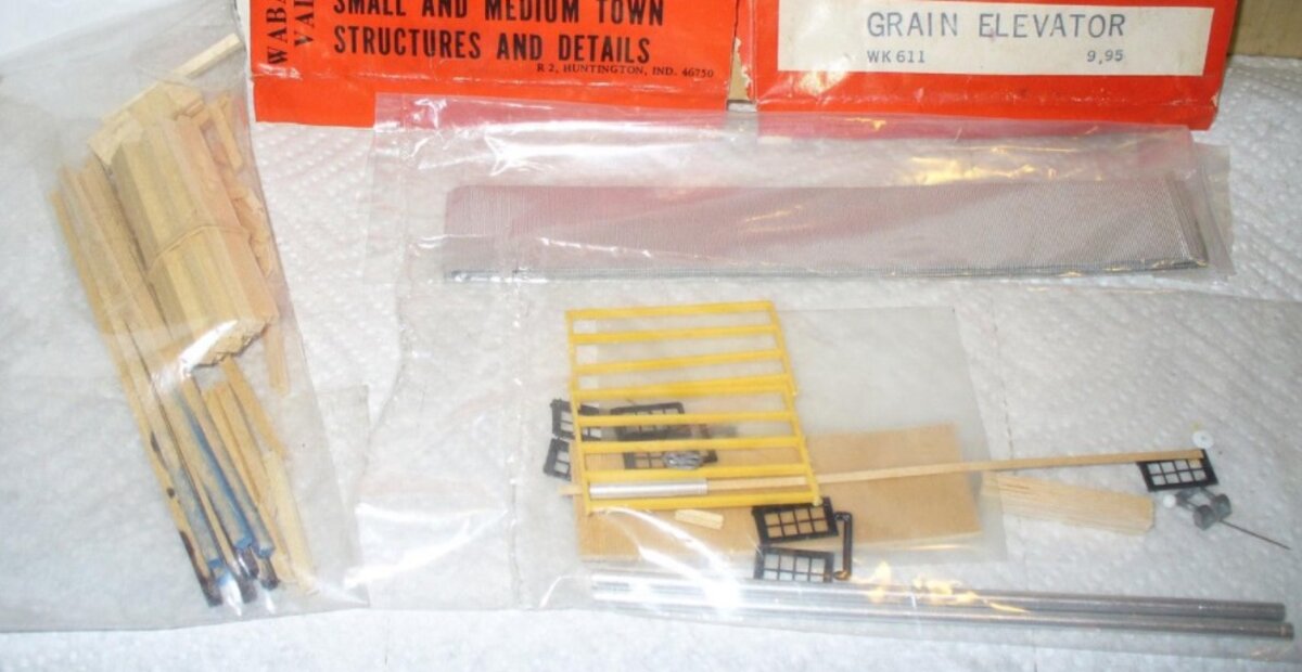 Wabash Valley WK611 HO Grain Elevator Kit – Trainz