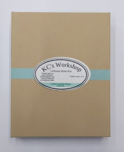 KC'S Workshop KCW1401 HO Louie's Lobster Shack Kit (Craftsman Model Ki ...