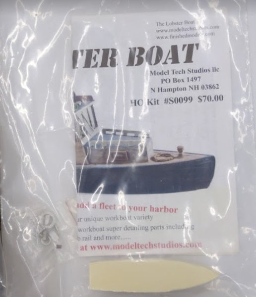 Model Tech Studios S0099 HO The Lobster Boat Kit – Trainz