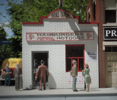 River Leaf Models O Scale Texas Tavern Model Kit – Trainz