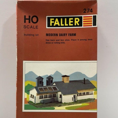 Faller 274 HO Moden Dairy Farm Kit – Trainz