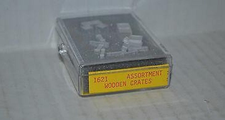 C in C Miniatures 1621 N Scale Assortment Wooden Crates – Trainz