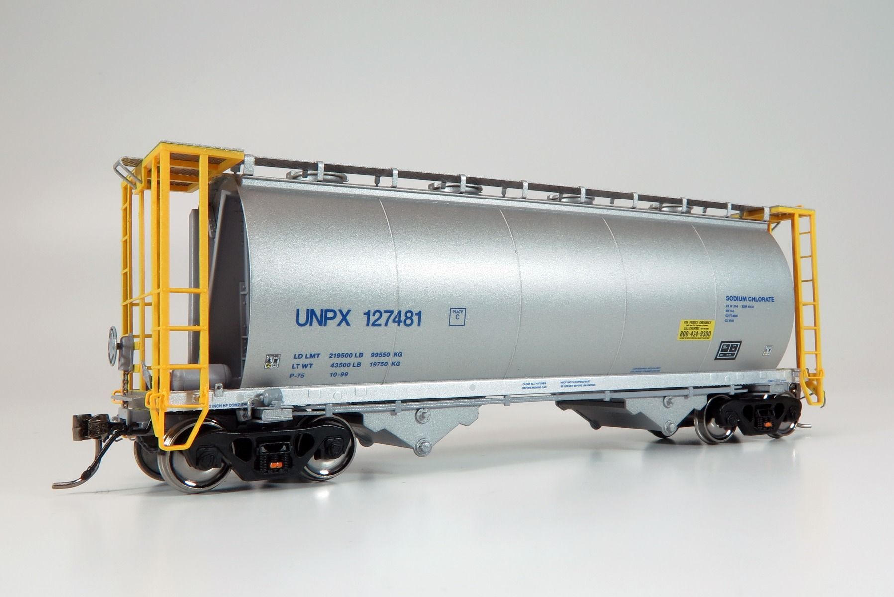 Rapido Trains 172006A HO Procor 3000cuft Aluminum Hopper No Wordmark ...