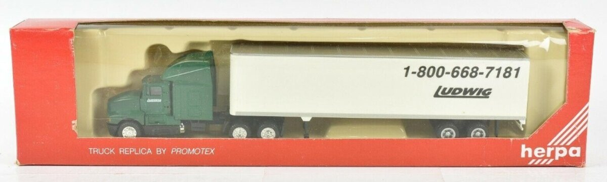 Herpa HO LUDWIG Truck & Trailer – Trainz