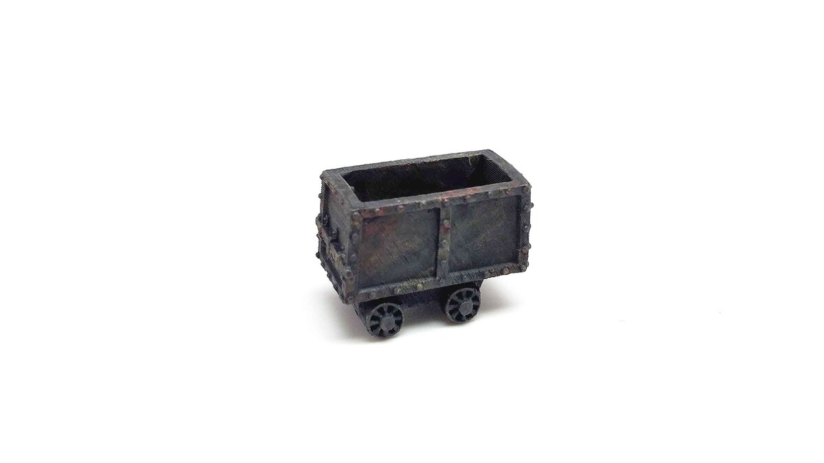 All Scale Miniatures 1601970 N Mining Cart – Trainz