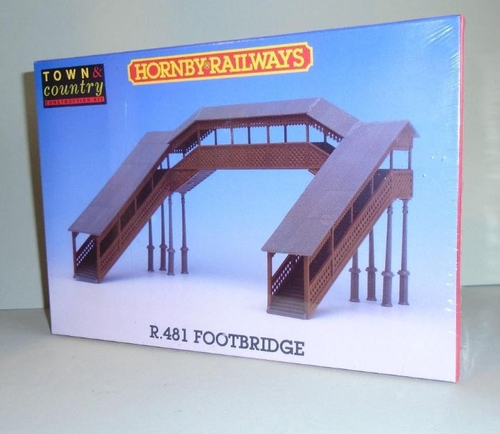 Hornby R481 OO Scale Footbridge Kit – Trainz