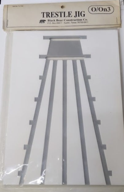 Black Bear Construction Co TJ-1034 O/ ON3Scale Tressle Jig – Trainz