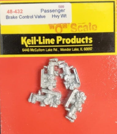 Keil-Line Products 48-432 O Brake Control Valve Passenger Hvy Wt – Trainz