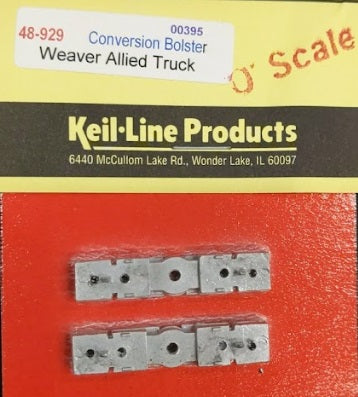 Keil-Line Products 48-929 O Weaver Allied Truck Conversion Bolster – Trainz