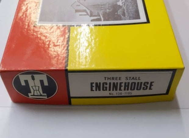 Timberline Models 136-1195 HO Scale Three Stall Enginehouse Model Kit – Trainz