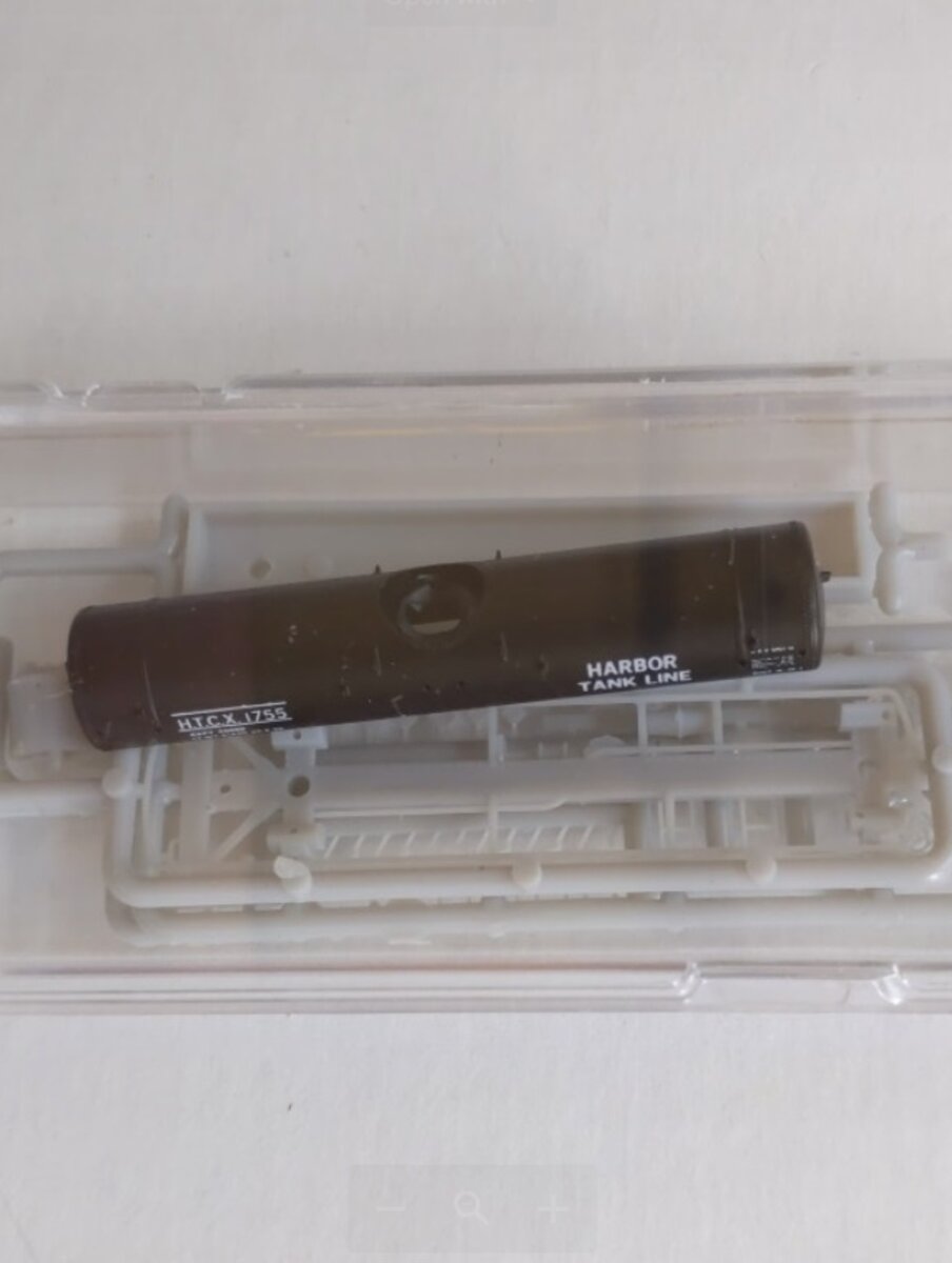 InterMountain N HTCX #1755 Harbor Tank Line Tank Container Kit No Whls ...