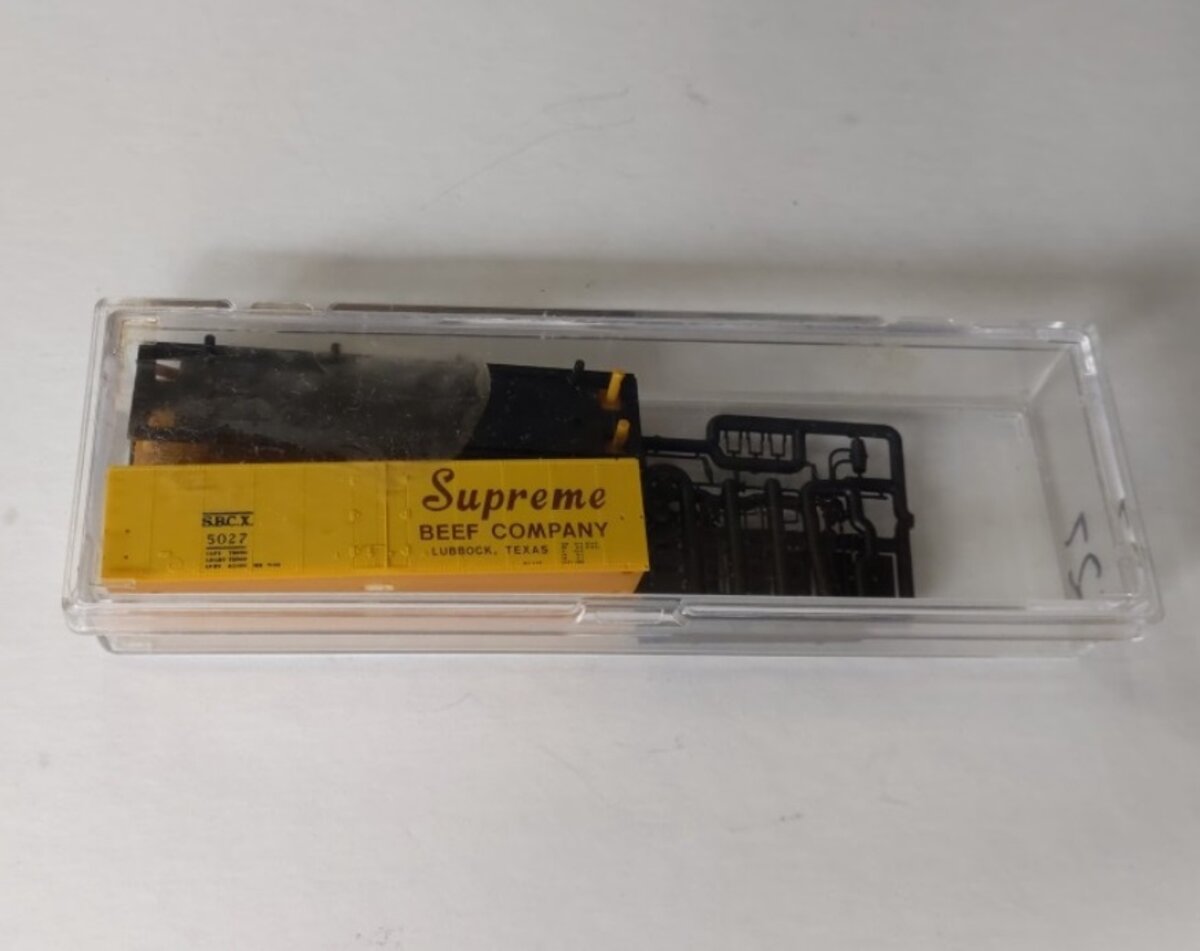 Intermountain N Scale SBCX #5027 Supreme Beef Co Freight Car Kit – Trainz