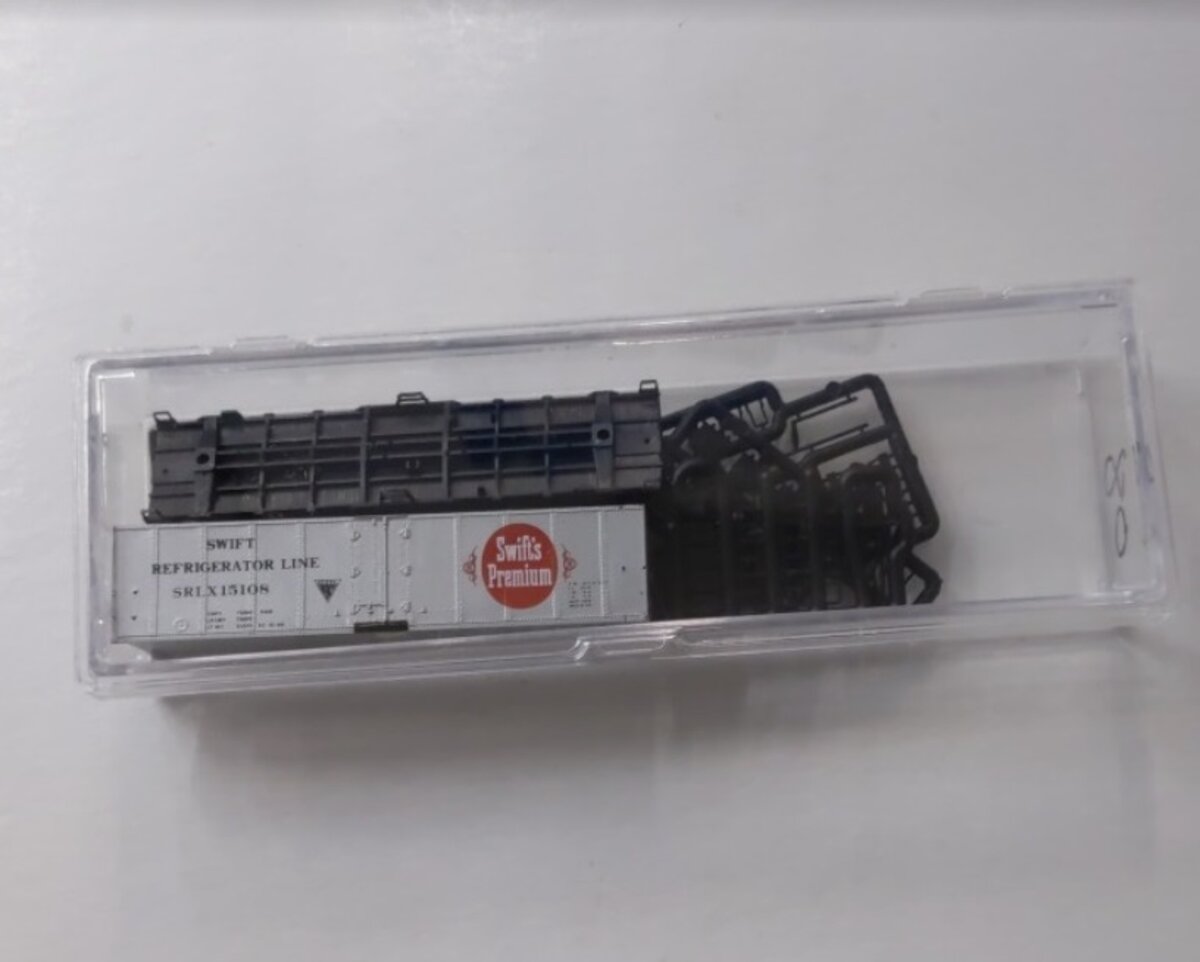 InterMountain N SRLX #15108 Swift's Premium Freight Car Kit No Wheels – Trainz