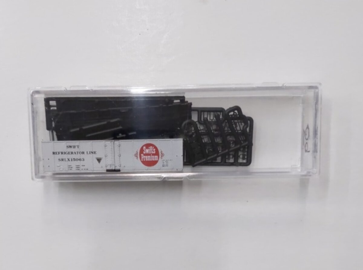 InterMountain N SRLX #15063 Swifts Premium Freight Car Kit No Wheels N – Trainz