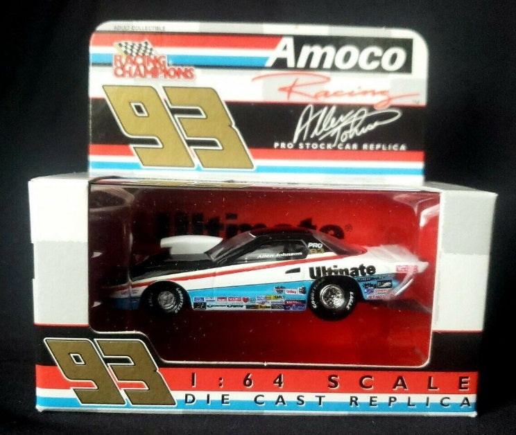 Racing Champions 19870B 1:64 Ultimate Amoco Allen Johnson Car #93 – Trainz