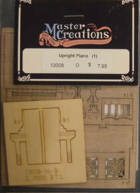 Master Creations 13008 O Upright Piano Kit – Trainz