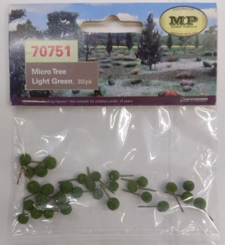 MP Scenery Products 70751 Micro Tree Light Green – Trainz