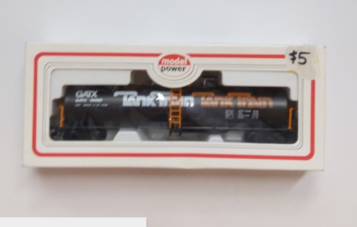 Model Power 9084 HO GATX Tank Train Tanker Car – Trainz