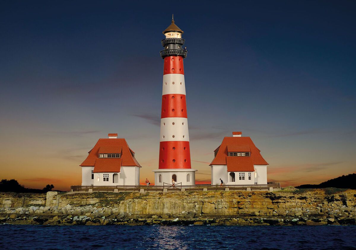Kibri 7300 N Scale Lighthouse Building Kit – Trainz