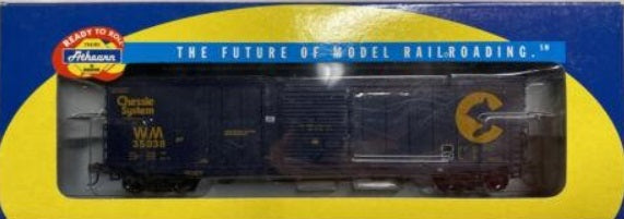 Athearn HO Chessie System 50' Combination Box Car # 35038 RTR – Trainz