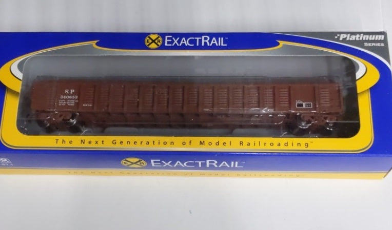 ExactRail EP-80801 HO Platinum Southern Pacific Greenville 65 ft Gondo ...